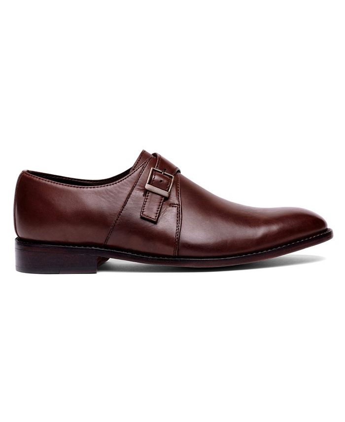 Anthony Veer Men's Roosevelt Single Monk Strap Shoes - Macy's