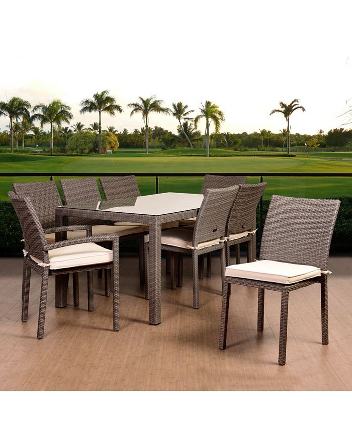 Amazonia 9 Piece Patio Dining Set - Macy's