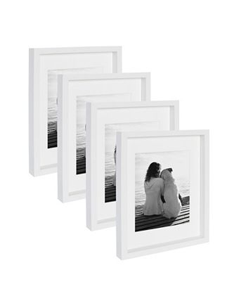 DesignOvation Macintyre Wood Photo Frame, Set of 4 - Macy's