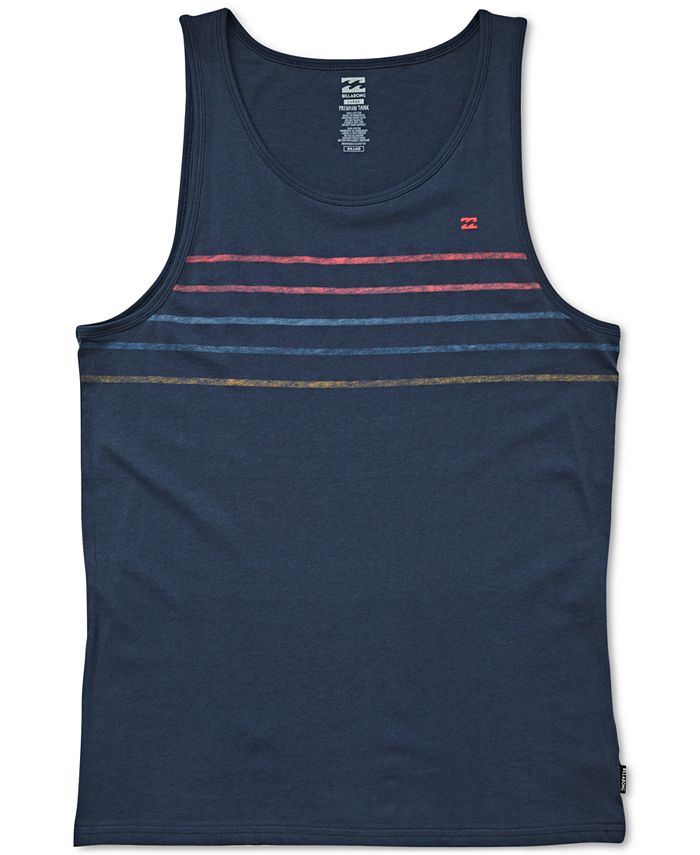 Billabong Men's Striped Tank - Macy's