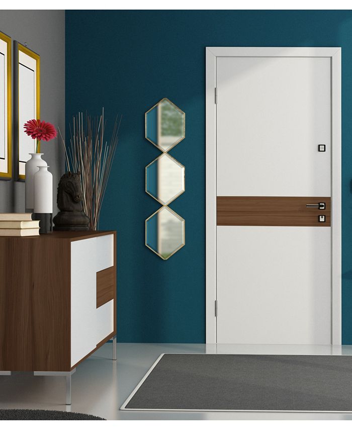 Kate and Laurel Roycen Metal Accent Wall Mirror - Macy's