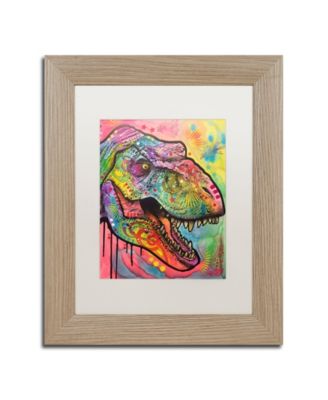 Dean Russo 'T Rex 1' Matted Framed Art - 11" x 14" - Macy's