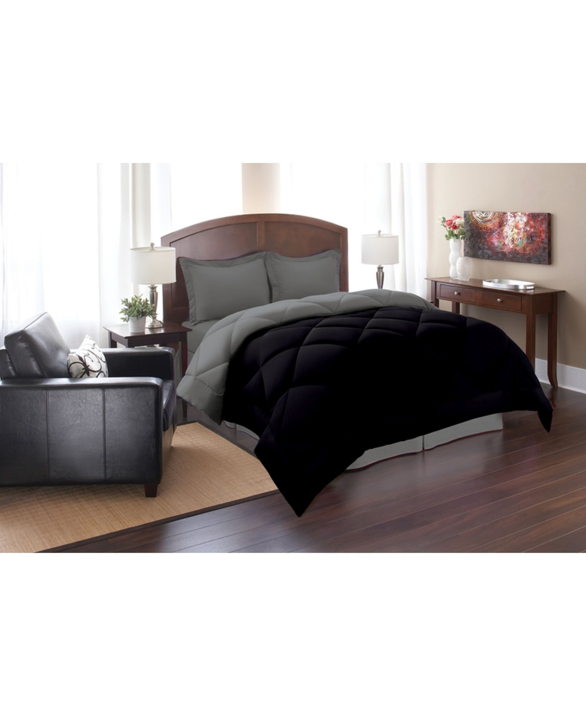 Click here for Elegant Comfort Reversible Down Alternative 3 Pc.... prices