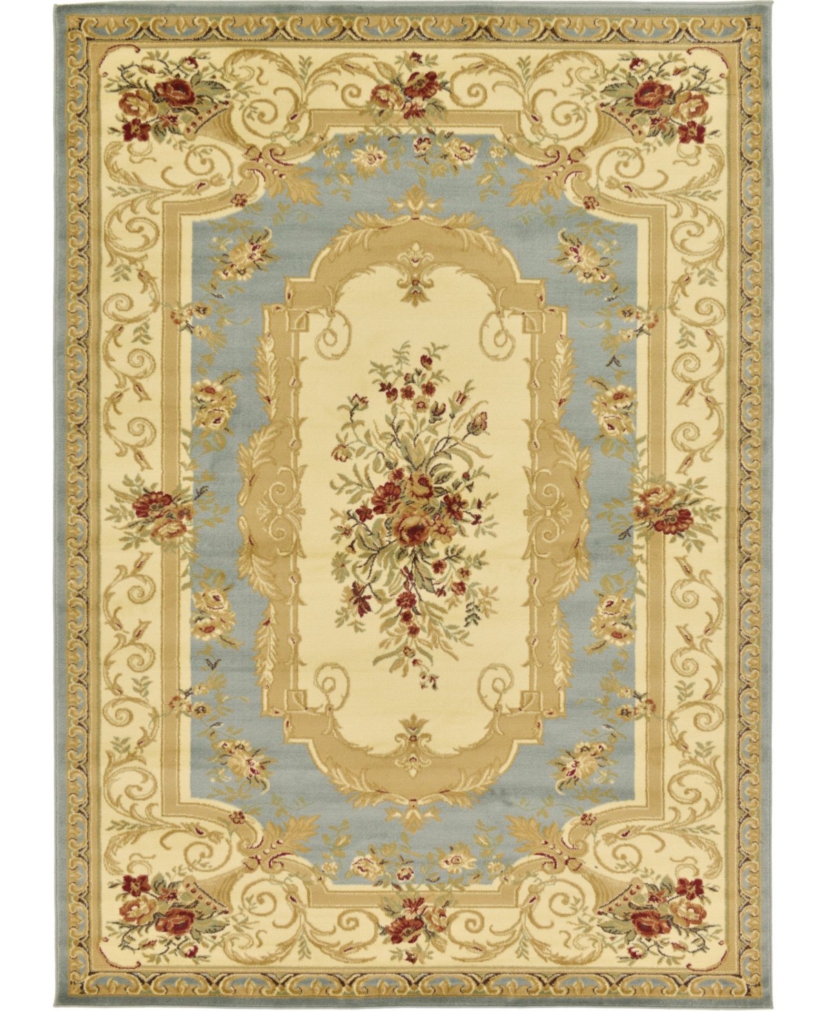 Click here for Bayshore Home Belvoir Blv3 7 x 10 Area Rug - Light... prices