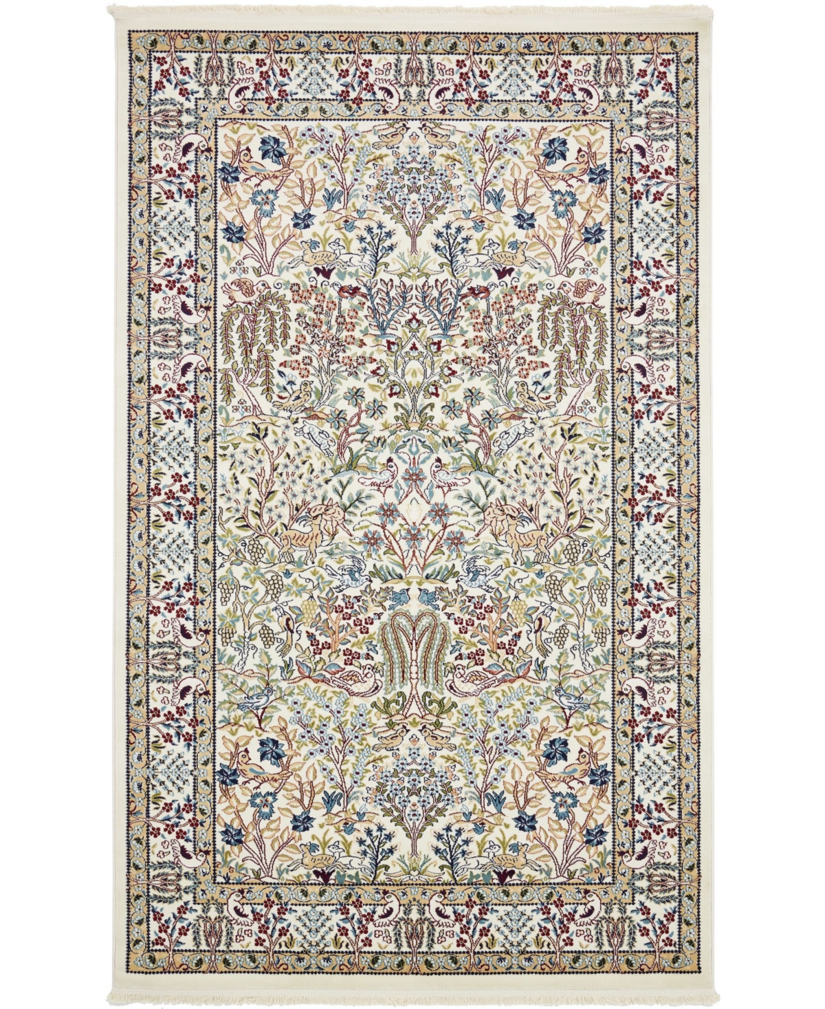 Click here for Bayshore Home Zara Zar7 5 x 8 Area Rug - Ivory prices