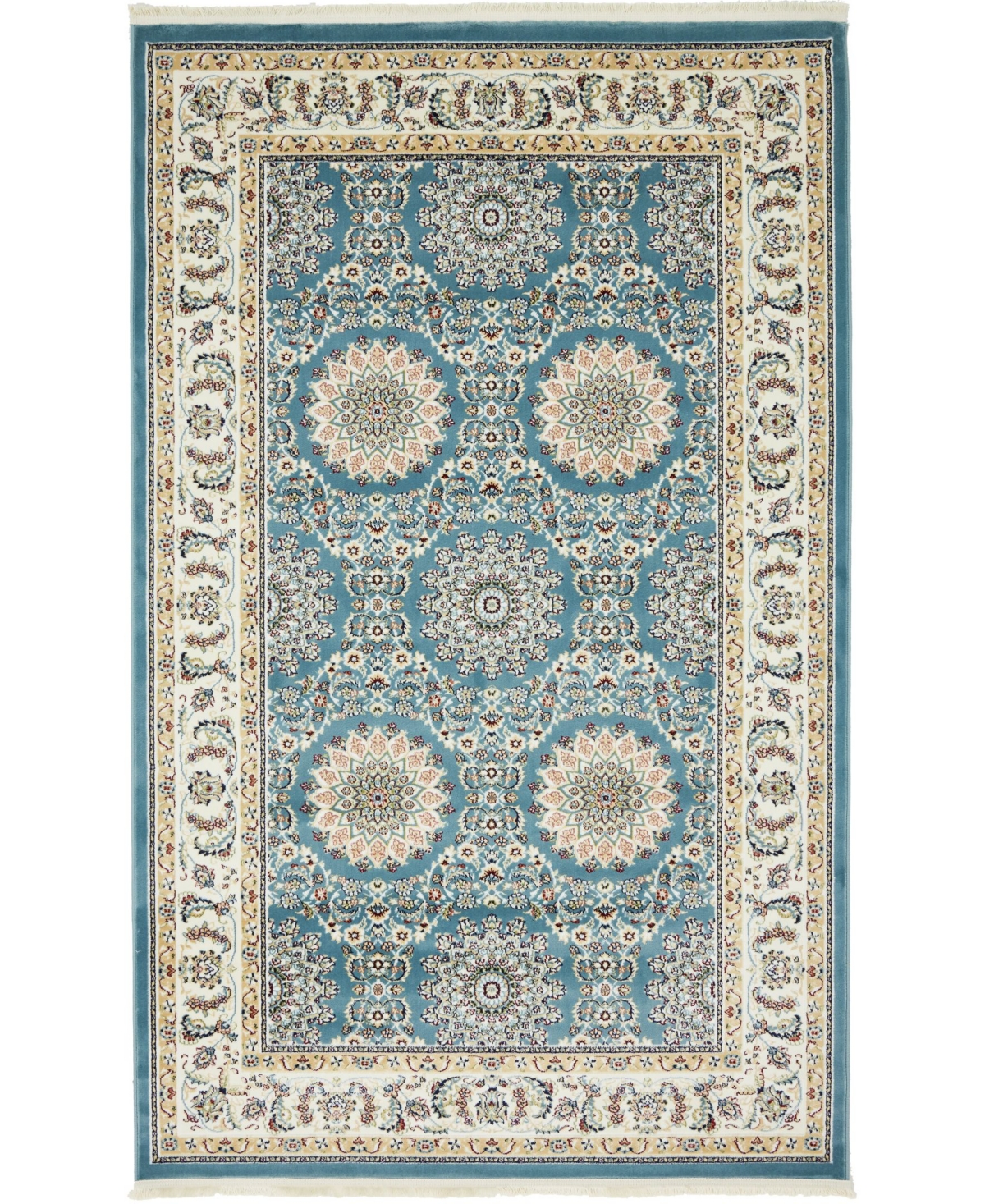 Click here for Bayshore Home Zara Zar8 5 x 8 Area Rug - Blue prices