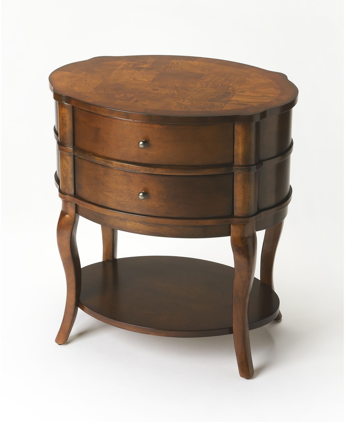 Click here for Butler Specialty Jarvis Umber Oval Side Table - Br... prices