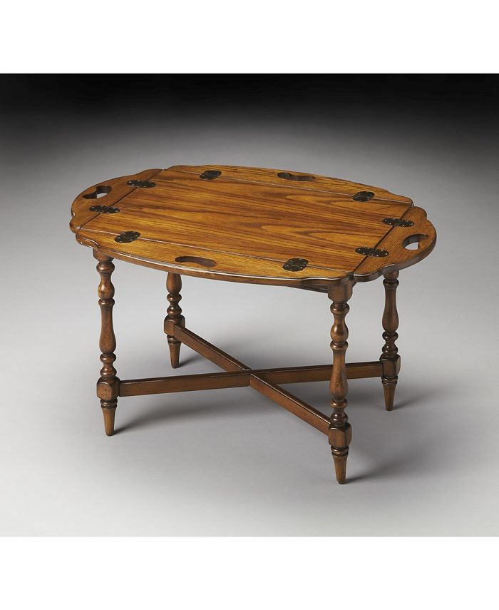 Butler Specialty Butler Man Chester Oak Table - Macy's