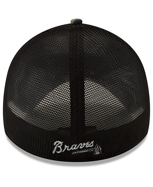 New Era Atlanta Braves Camo Trucker 39THIRTY Cap & Reviews - Sports Fan ...