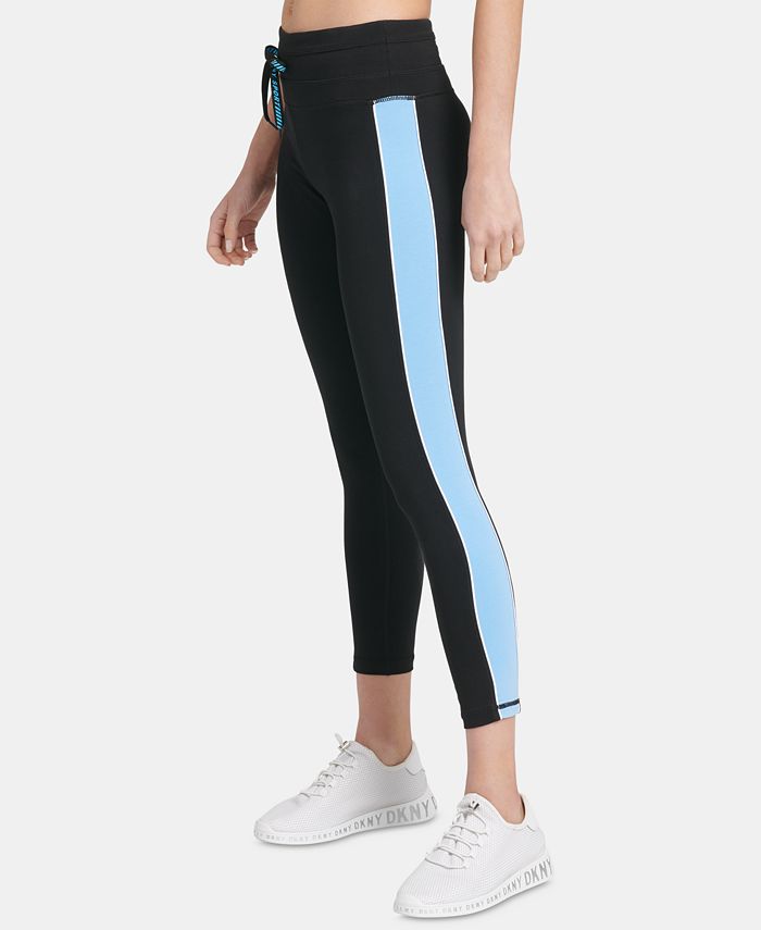 DKNY Sport Colorblocked Ankle Leggings - Macy's
