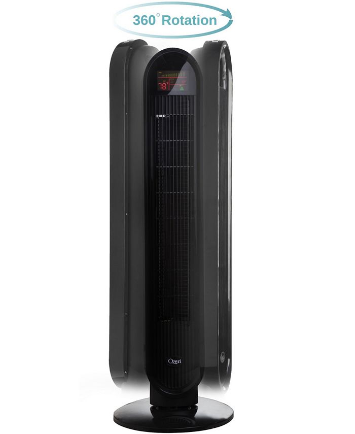 Ozeri 360 Oscillation Tower Fan with Micro-Blade Noise Reduction ...