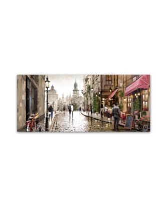 The Macneil Studio 'Cafe Milano' Canvas Art - 20" x 47" - Macy's