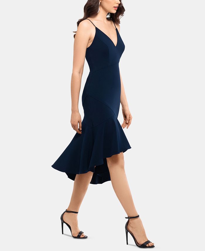 XSCAPE Asymmetrical Ruffle Bodycon Dress - Macy's