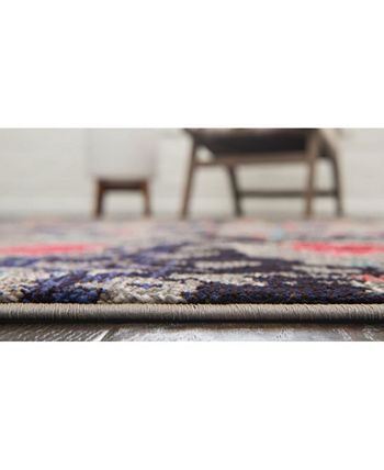 Bayshore Home CLOSEOUT! Arcata Arc3 6' x 6' Round Area Rug - Macy's