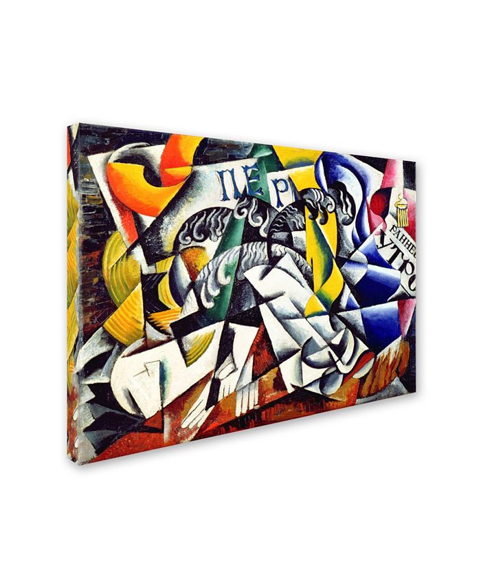 Trademark Global Lyubov Popova 'Subject from a Dyer's Shop' Canvas Art ...