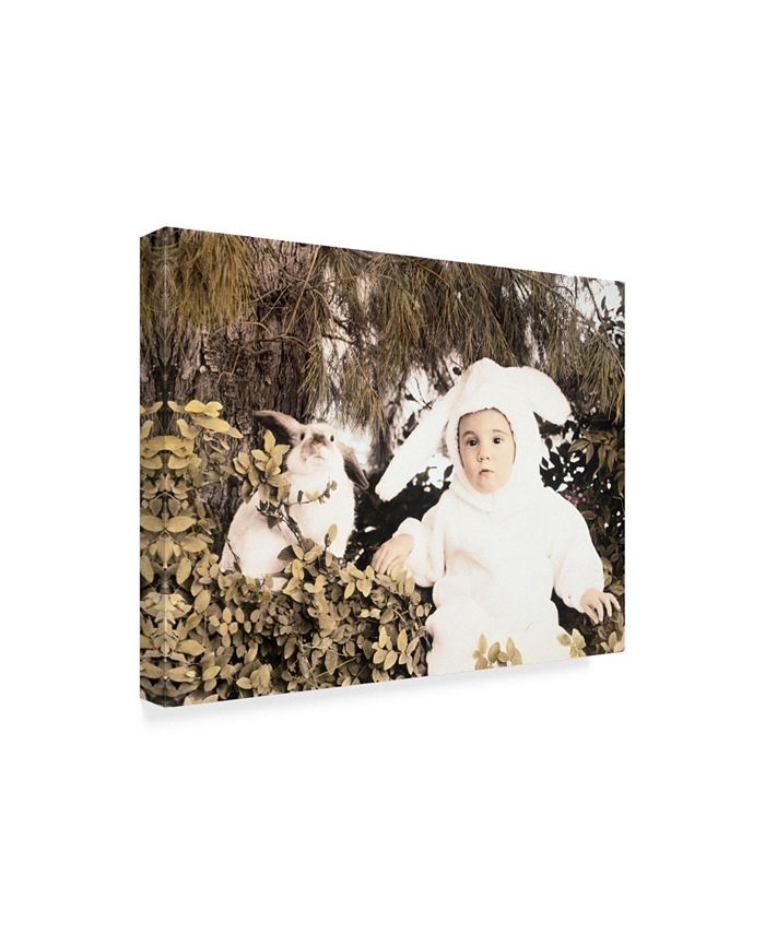 Trademark Global Sharon Forbes 'Bunnies' Canvas Art - 18" x 24" - Macy's
