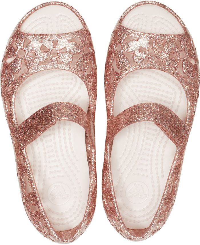 Crocs Toddler & Little Girls Isabella Flower Flat - Macy's
