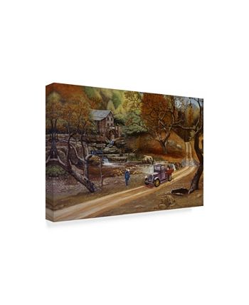 Trademark Global Les Ray 'Water For Lizzie' Canvas Art - 24" x 16 ...