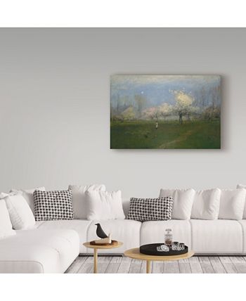 Trademark Global George Inness 'Spring Blossoms Montclair, New Jersey ...