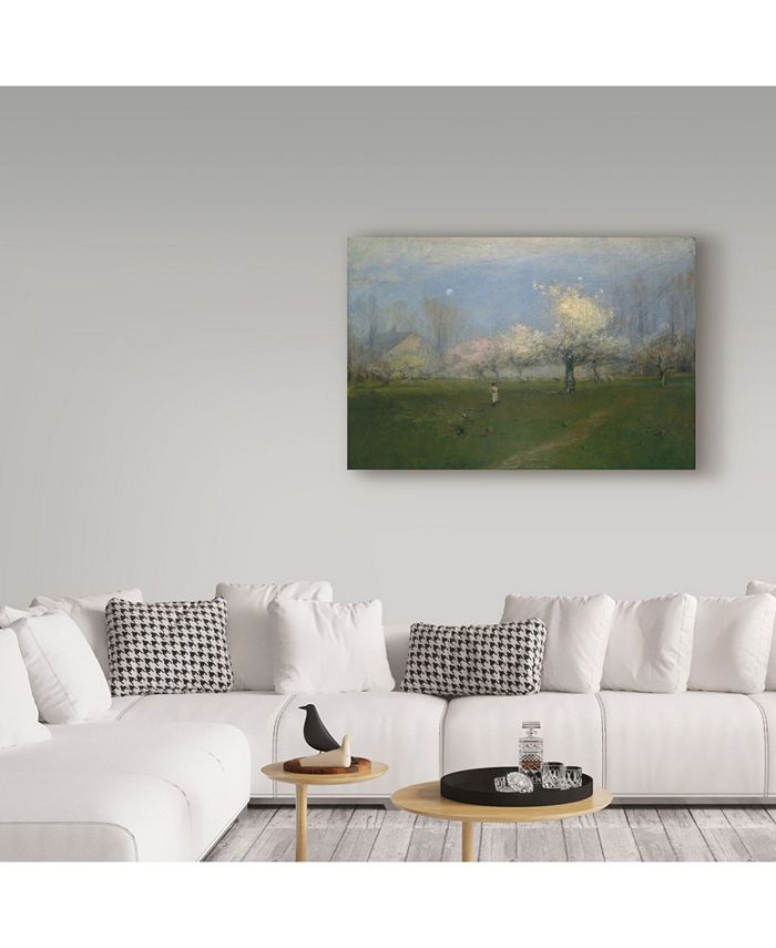 Trademark Global George Inness 'Spring Blossoms Montclair, New Jersey ...