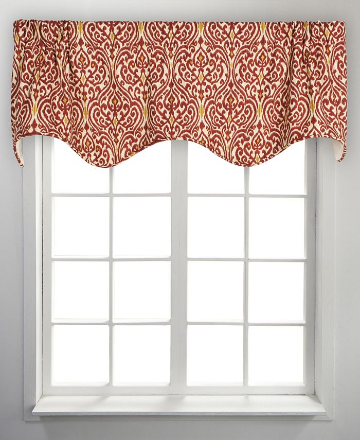 Ellis Curtain Scallop Valance 50x16 - Macy's