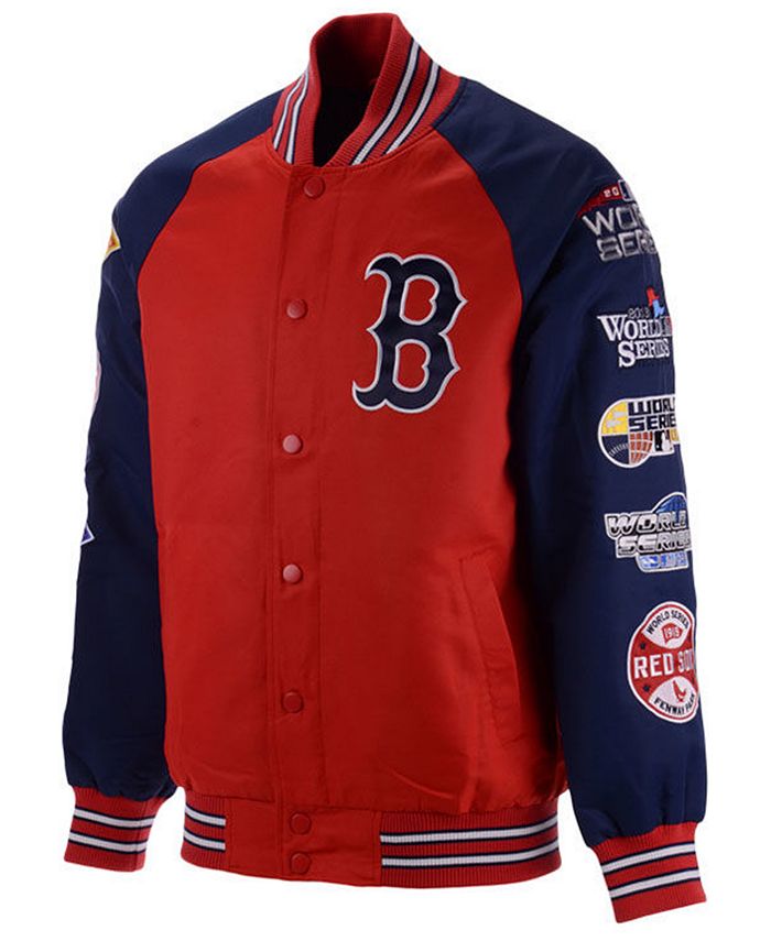 G-III Sports Men's Boston Red Sox Game Ball Commemorative Jacket - Macy's