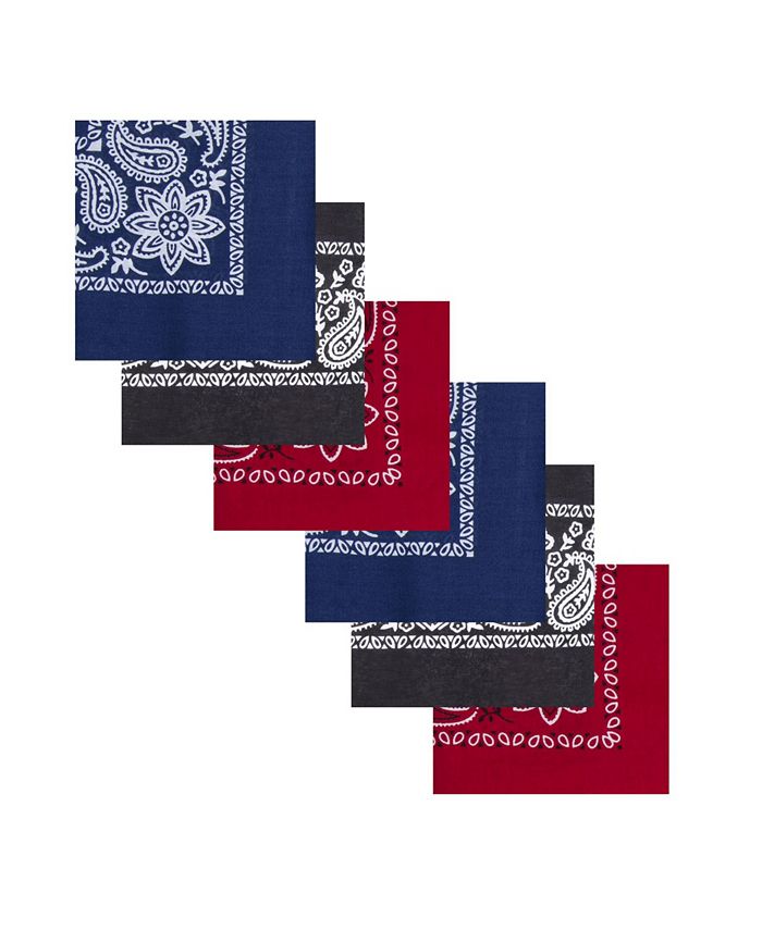 Levi's Men's Bandana Headband Gift Sets - Pack of 6 - Macy's