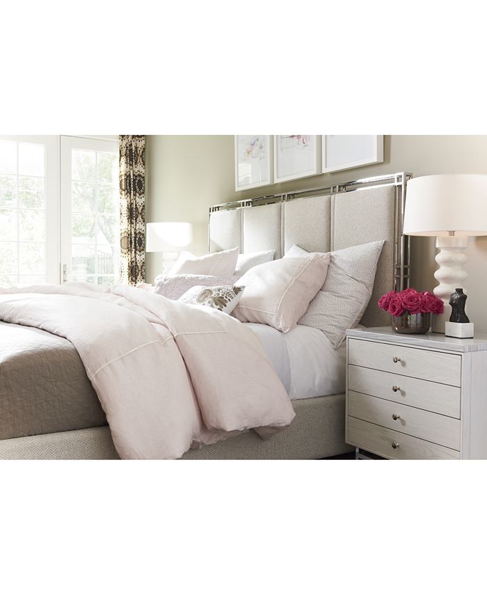 Furniture Paradox Stone Top Nightstand - Macy's