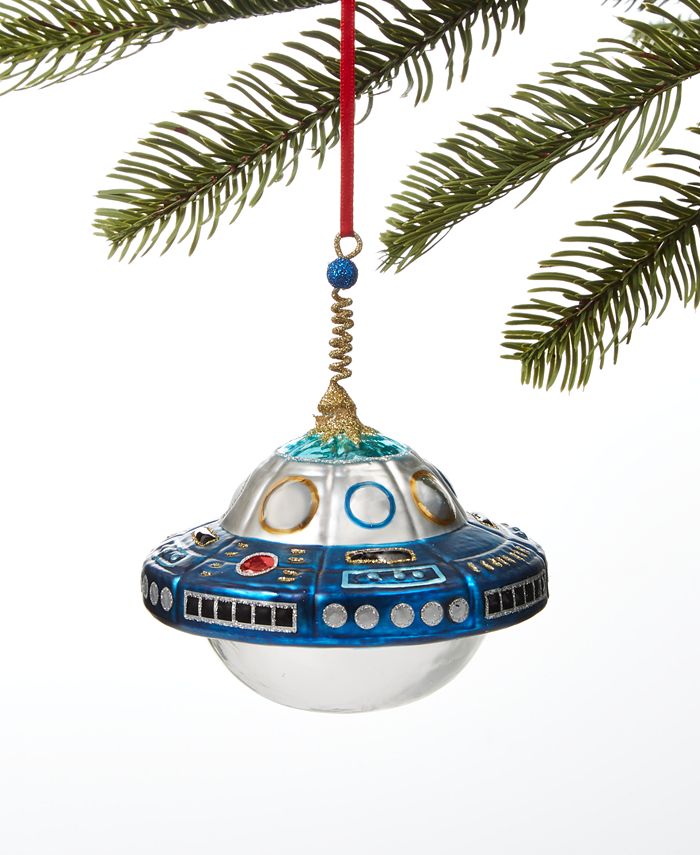 Holiday Lane Spaced Out UFO Ornament, Created for Macy's - Macy's