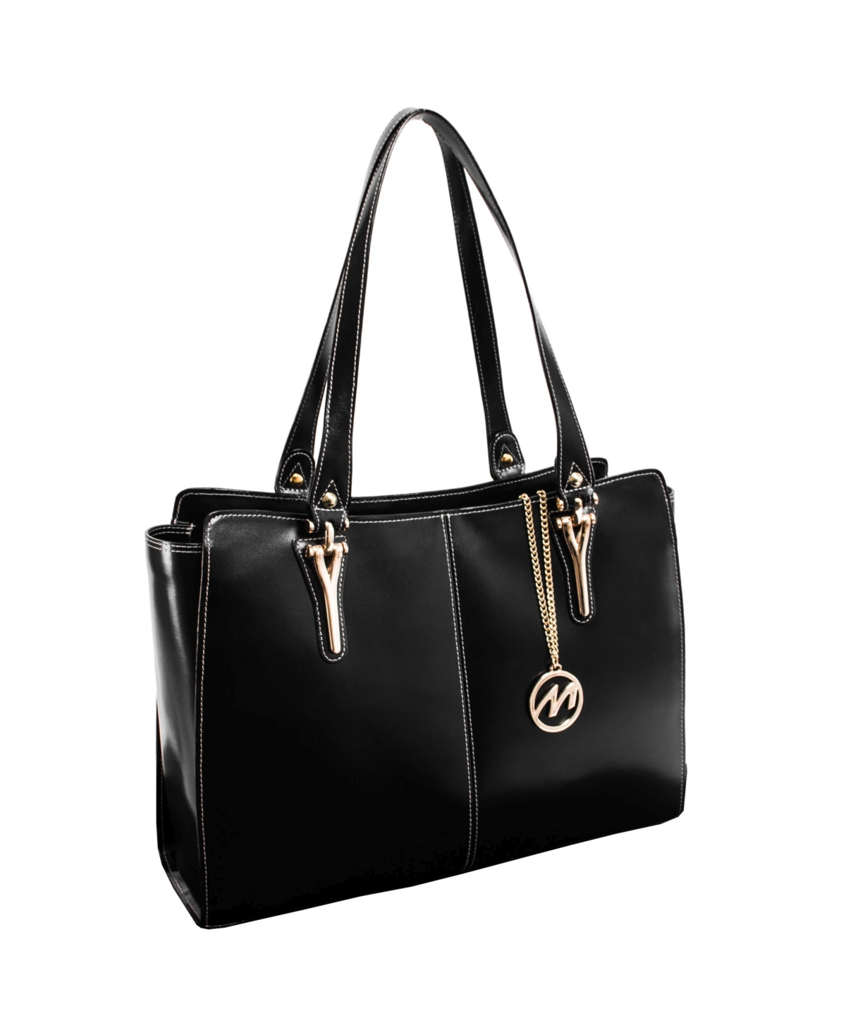 Click here for Mcklein Glenna Ladies Tote with Tablet Pocket - Bl... prices