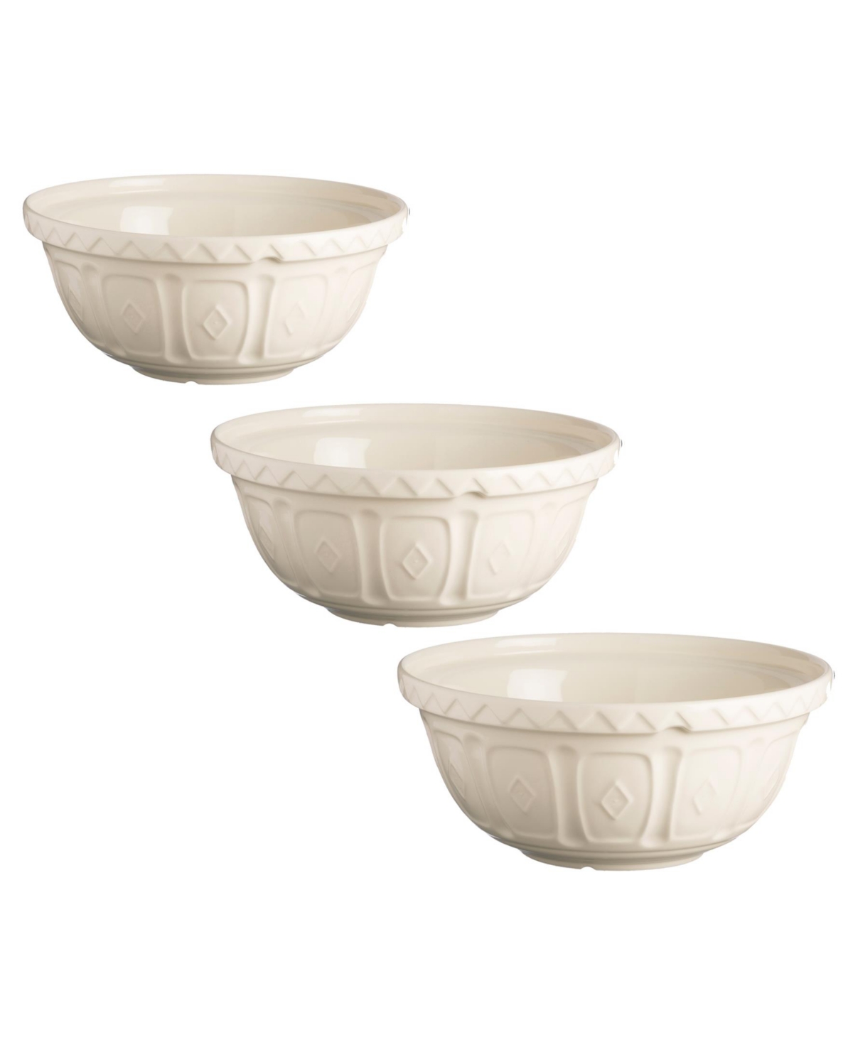 Click here for Mason Cash Mixing Bowl  Set 3 - Cream prices