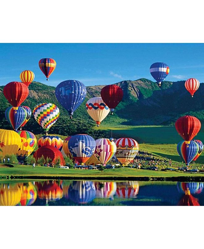Springbok Puzzles Balloon Bonanza 1000 Piece Jigsaw Puzzle & Reviews ...