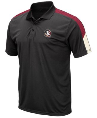Colosseum Men's Florida State Seminoles Color Block Polo - Macy's