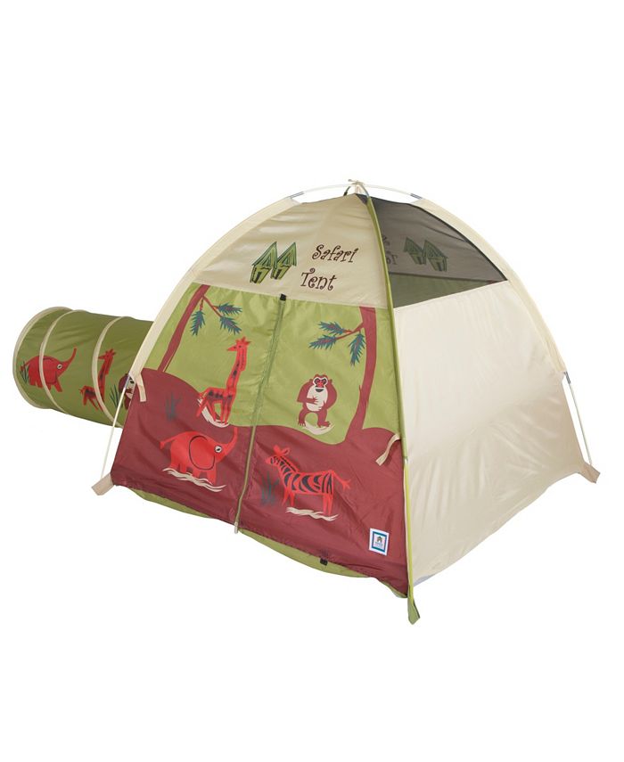 Pacific Play Tents Jungle Safari Tent & Tunnel Combo - Macy's