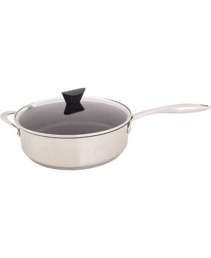 Ozeri Stainless Steel All-In-One Sauce Pan with APEO-Free Non-Stick ...