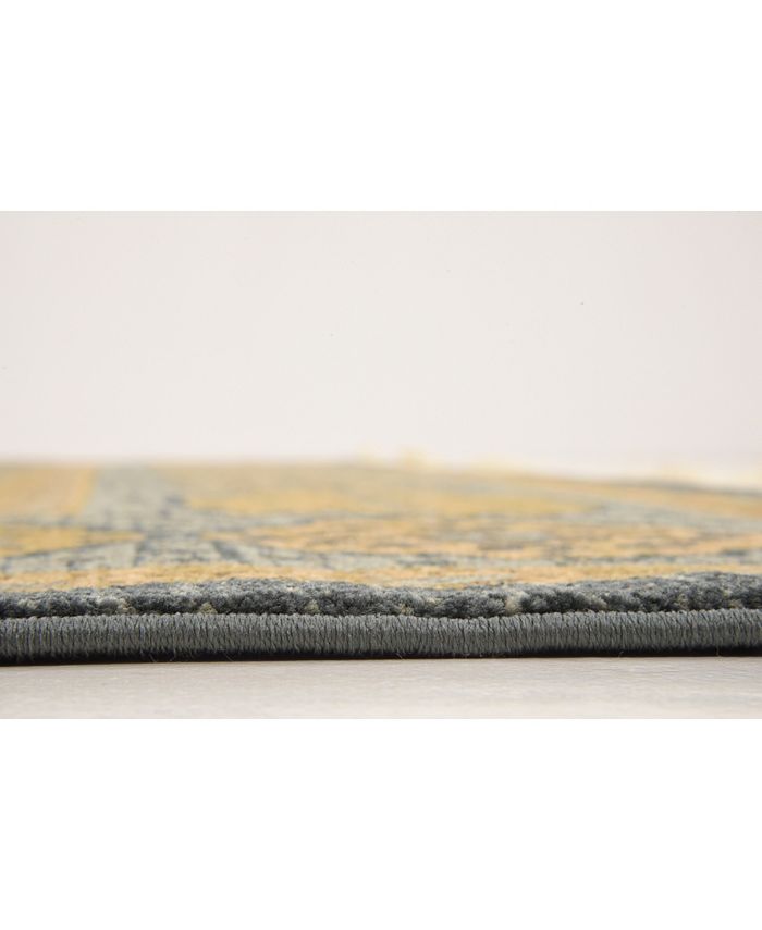 Bayshore Home Wilder Wld2 Navy Blue 9' x 12' Area Rug - Macy's