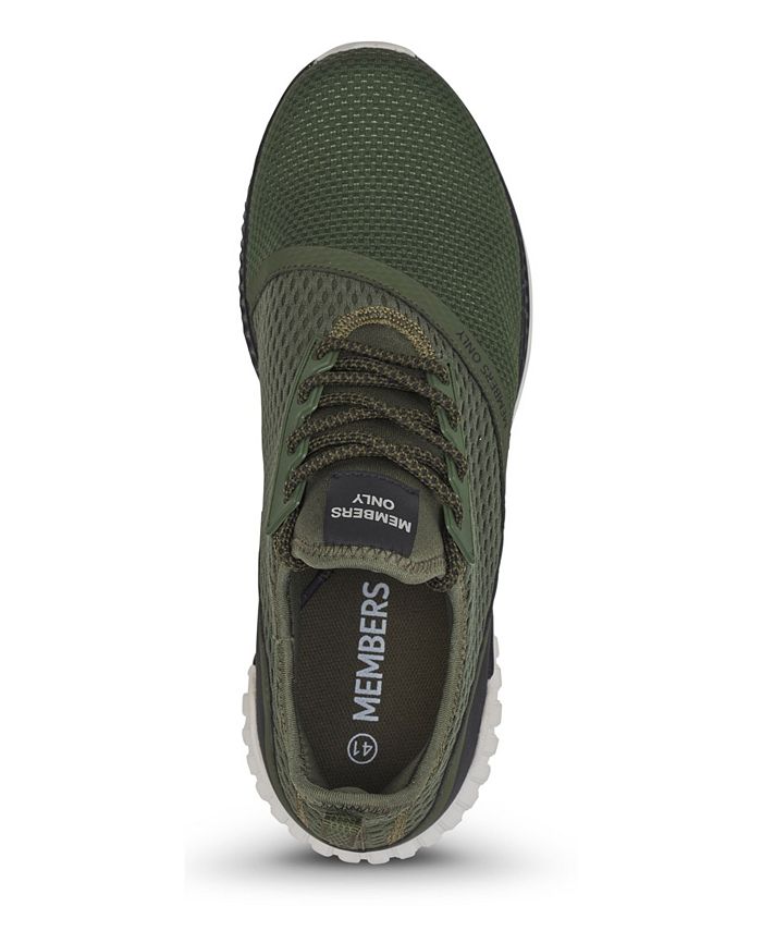 Members Only Men's Knit Sock Fashion Sneaker - Macy's