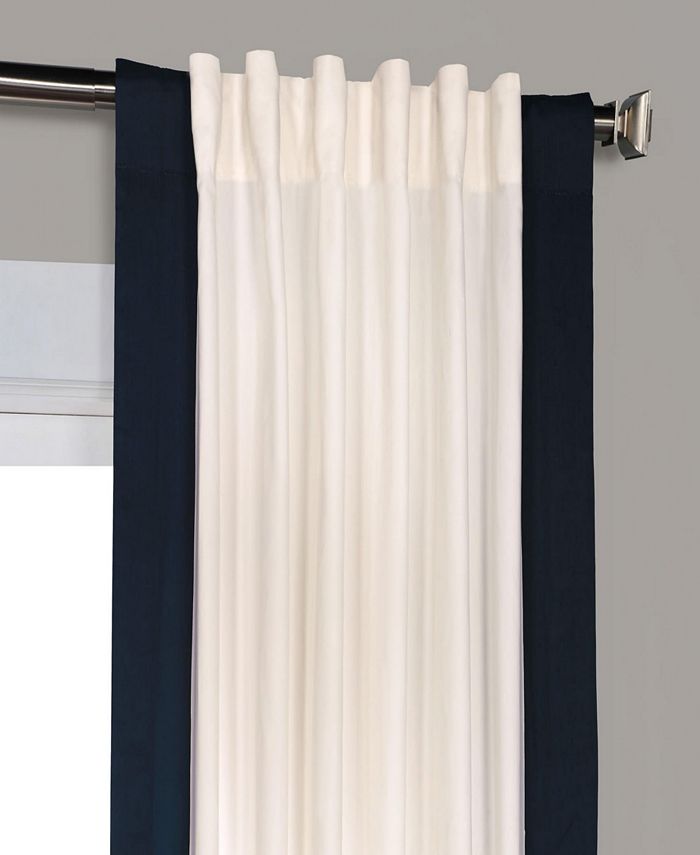 Exclusive Fabrics & Furnishings Panama Vertical Colorblock Panel, 50" x ...