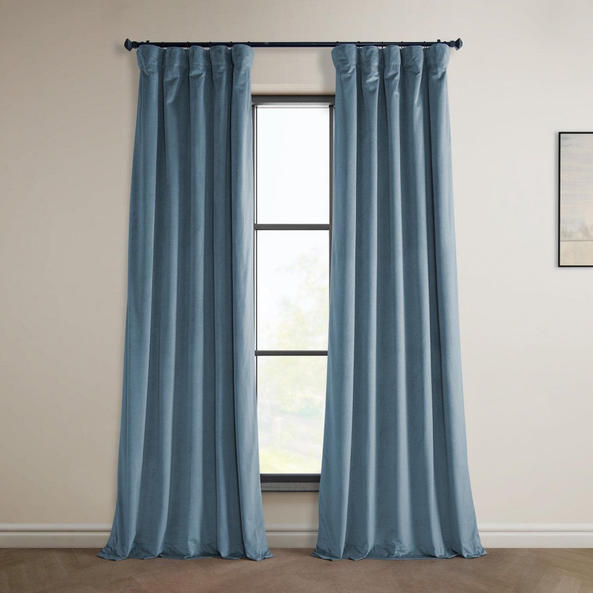 Click here for Half Price Drapes Heritage Plush Velvet Room Darke... prices