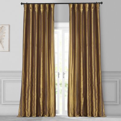 Taffeta Curtain Panel, 50" x 96"