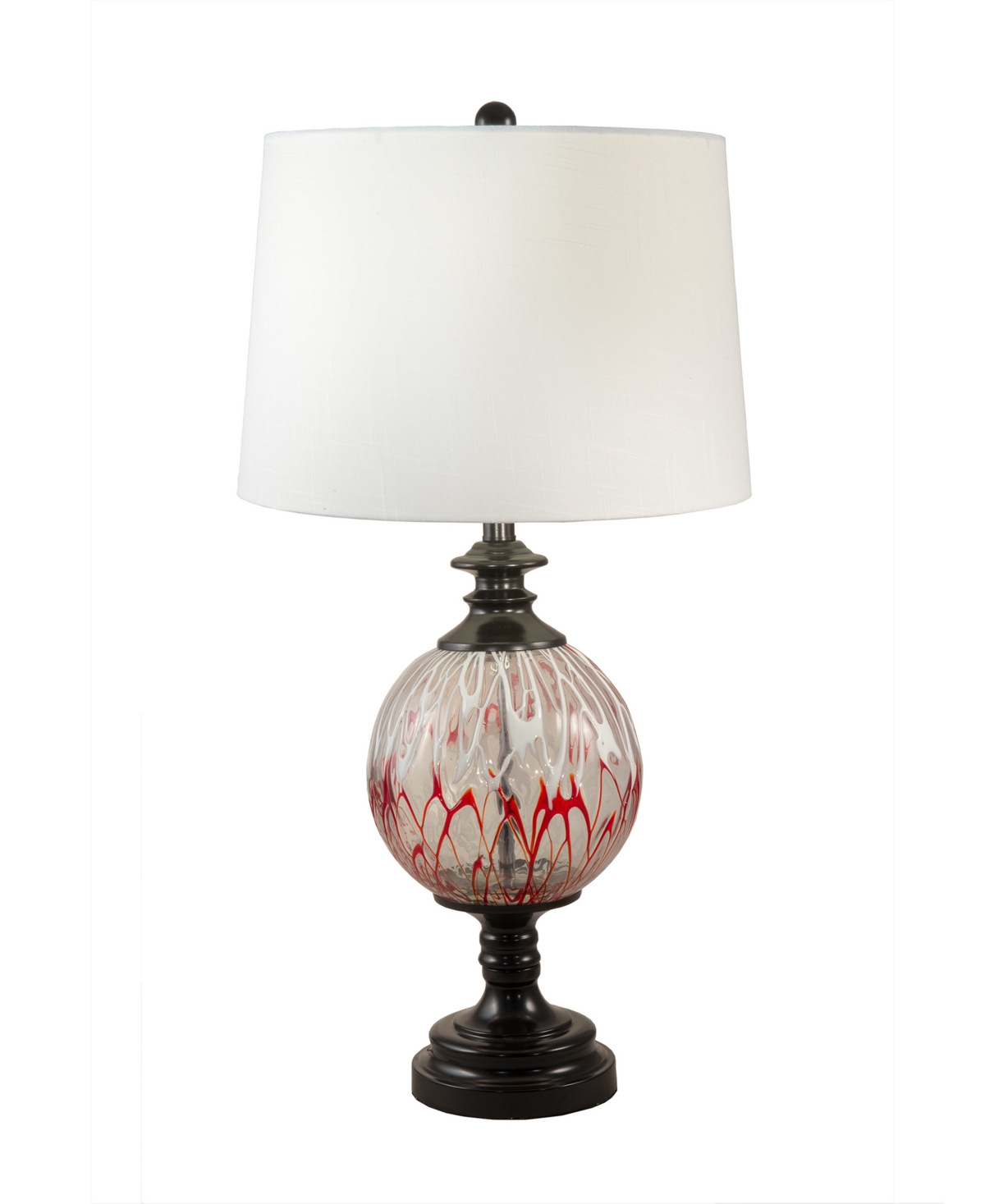 Click here for Dale Tiffany Halen Globe Painted Crystal Table Lam... prices