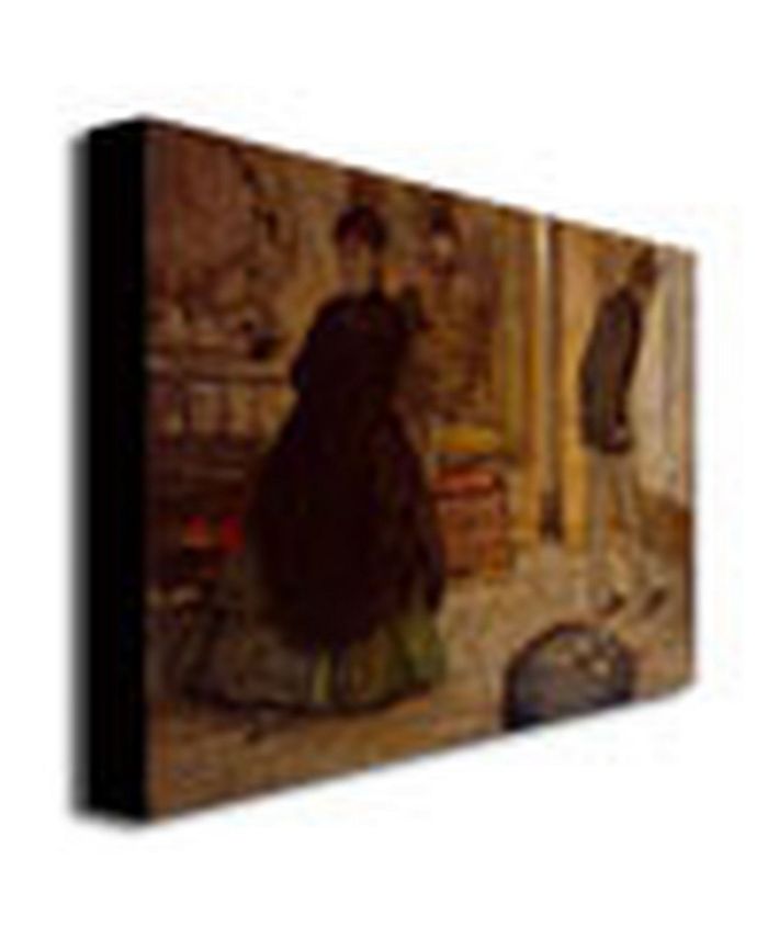Trademark Global Edgar Degas 'Interior with Two Figures' Canvas Art ...