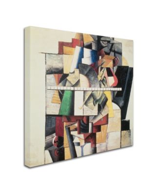 Trademark Global Kazimir Malevich 'M. Matuischin' Canvas Art - 24" x 24 ...
