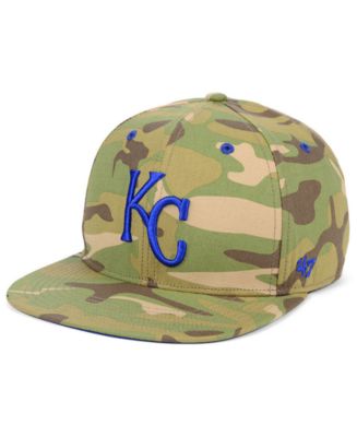 '47 Brand Kansas City Royals Blockade Strapback Cap - Macy's