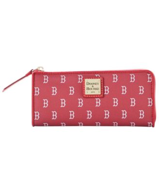 Dooney & Bourke Boston Red Sox Zip Clutch - Macy's