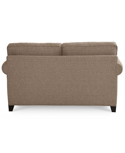 Furniture Banhart 66" Fabric Loveseat, Created for Macy's & Reviews ...