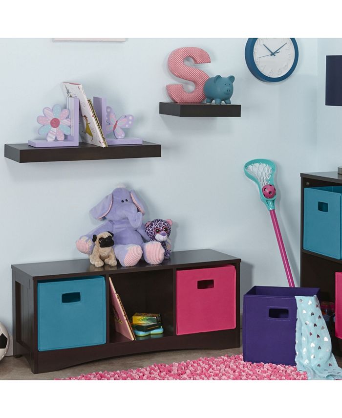 RiverRidge Home Kids Bench with 3 Storage Cubbies - Macy's