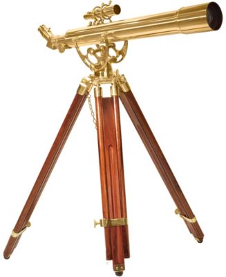 Barska 28 Power, 70060 Brass Refractor Telescope, Anchormaster with ...