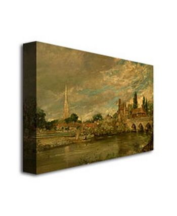 Trademark Global John Constable 'The Bridge of Harnham' Canvas Art - 47 ...