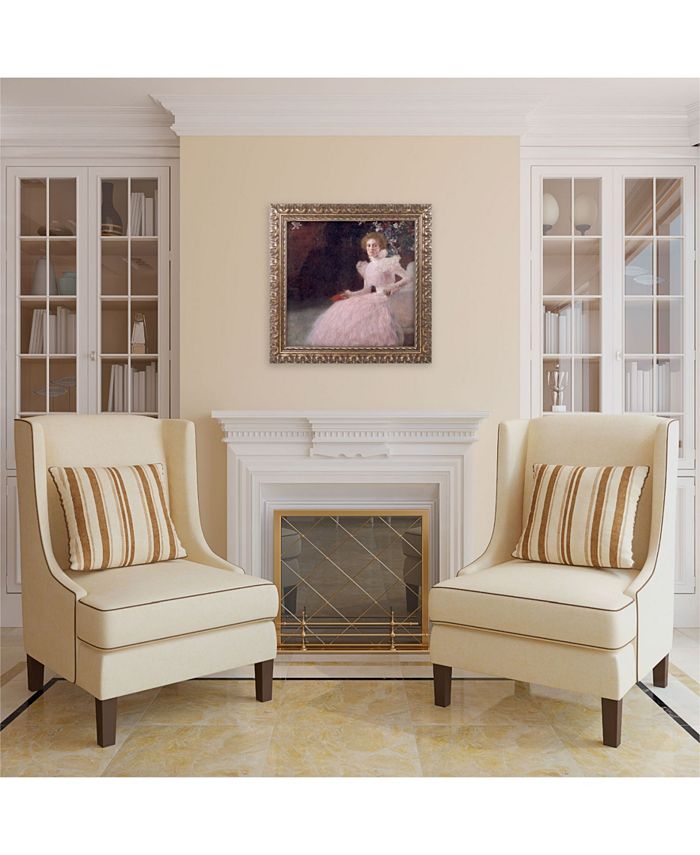 Trademark Global Gustav Klimt 'Sonja Knips 1898' Ornate Framed Art - 16 ...